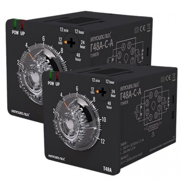 Bộ Định Thời Gian Timer On Delay Hanyoung - T48A-1B-A
